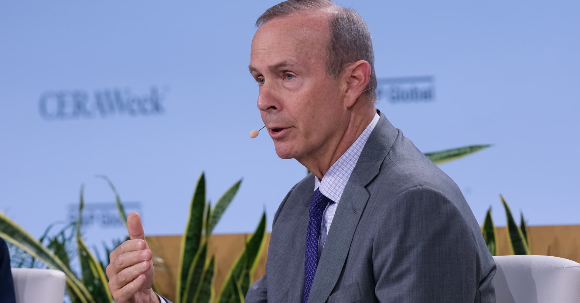 Chevron CEO says Iran war impact isn't fully priced into oil market ...