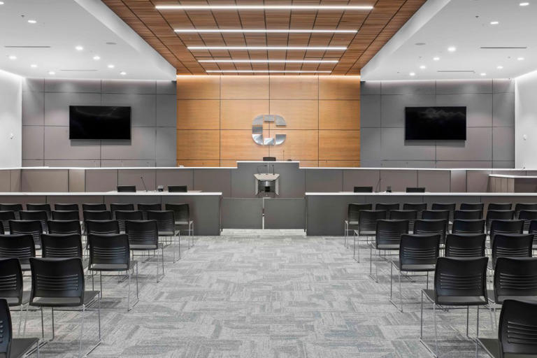 Cabot Justice Center wins regional interior design award