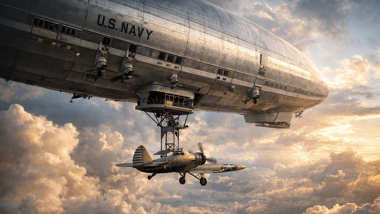 Why America abandoned its flying aircraft carriers