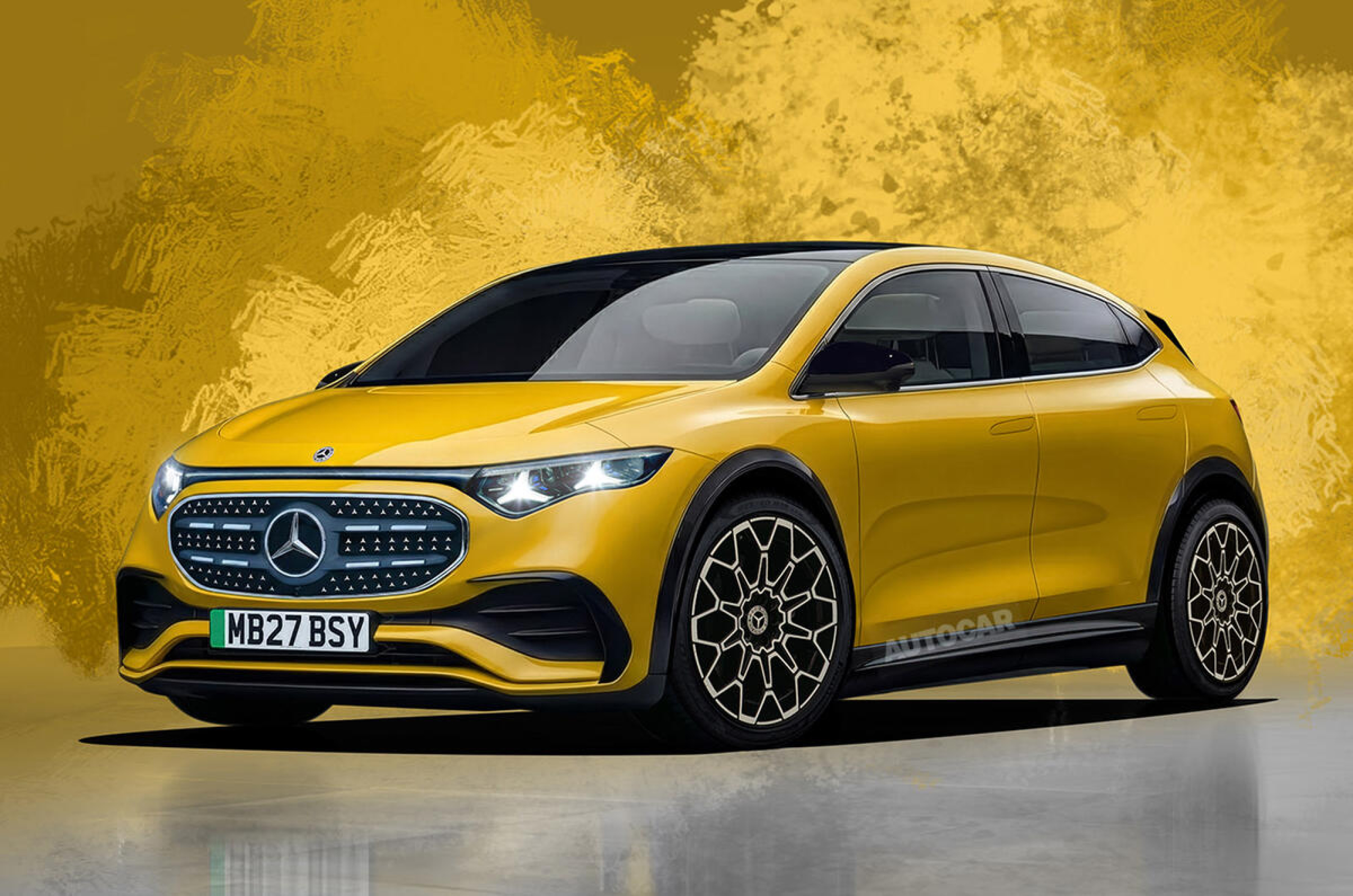 Mercedes A-Class hatchback to gain electric power in 2028