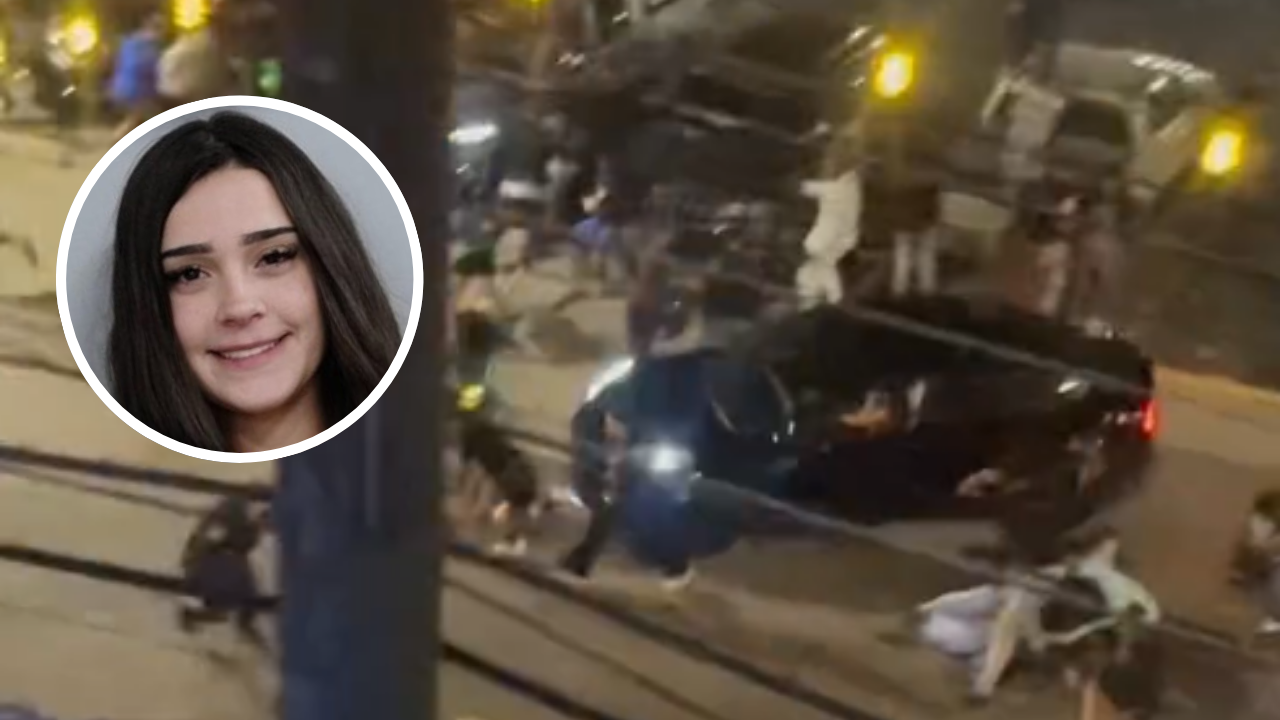 Video shows alleged drunk driver plow into crowd of people in downtown ...
