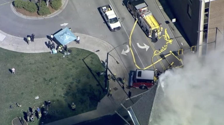 Video: Floyd County Historic Courthouse in downtown Rome fully engulfed ...