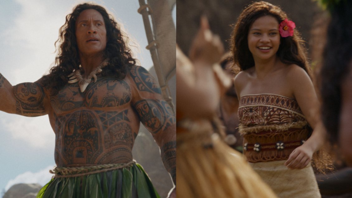 Dwayne Johnson se luce como Maui en live action de "Moana"