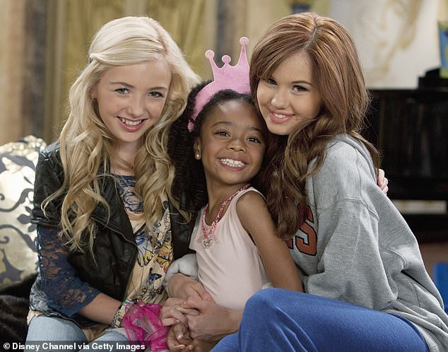 Disney Channel star Debby Ryan reunites with Jessie cast over 10 years ...