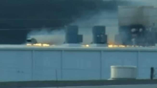 Fire lingering at Fuyao Glass America in Moraine