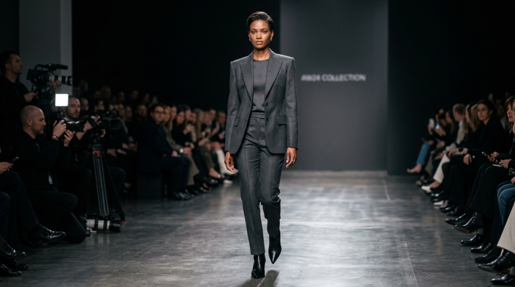 Less skin, more statement: The new age of runway confidence