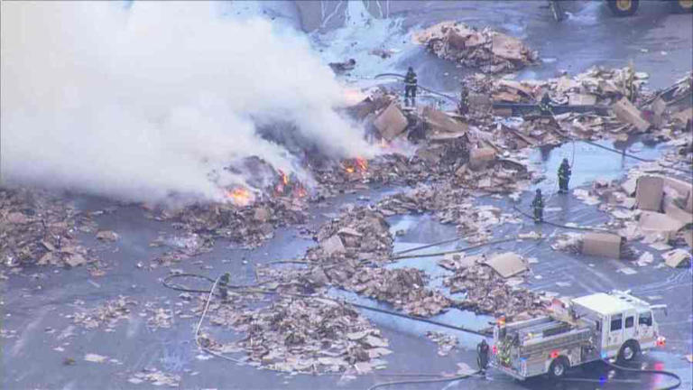 Fire put out at waste management facility after plume of smoke blew ...