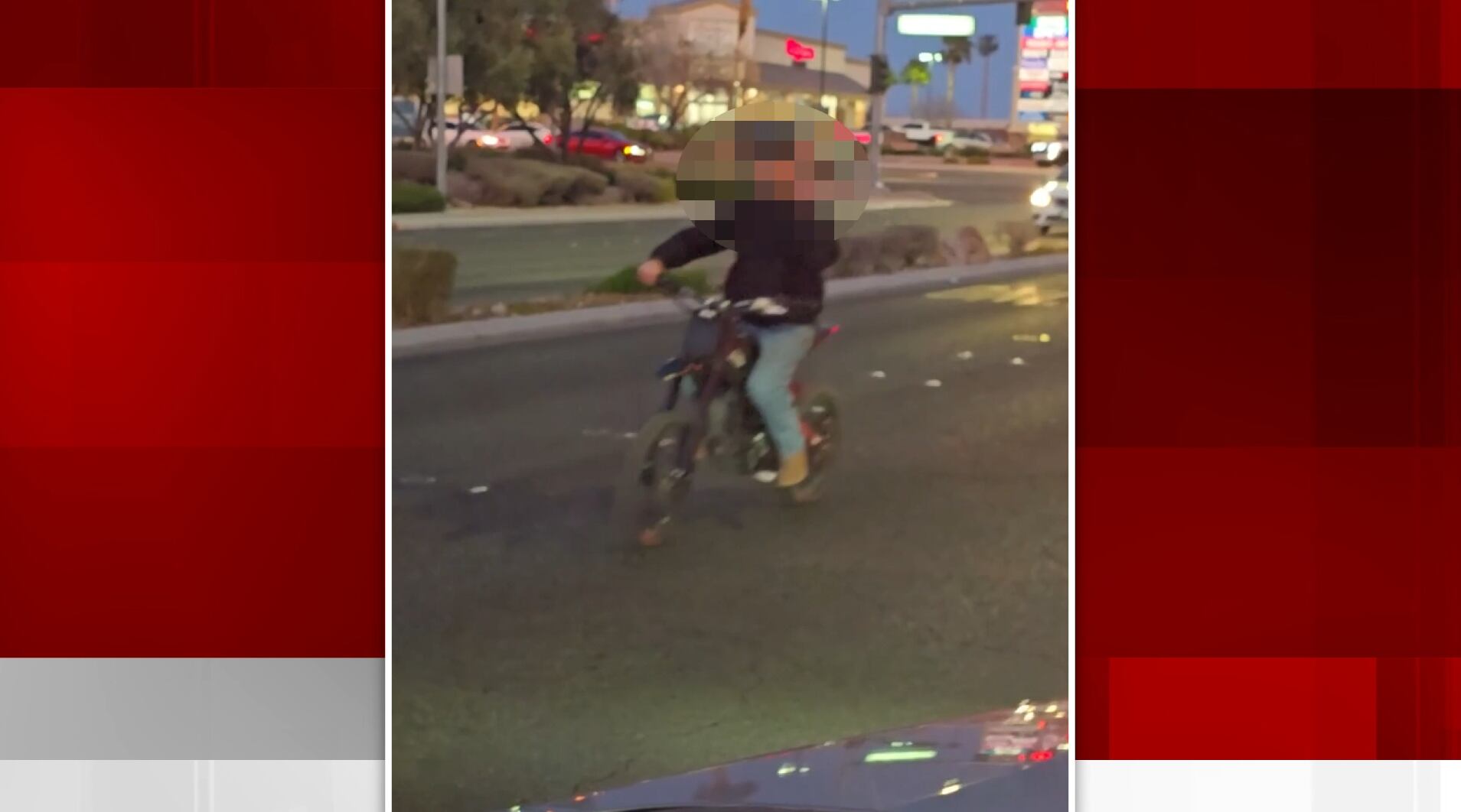 Dirt bikes riding through Las Vegas streets raise safety concerns