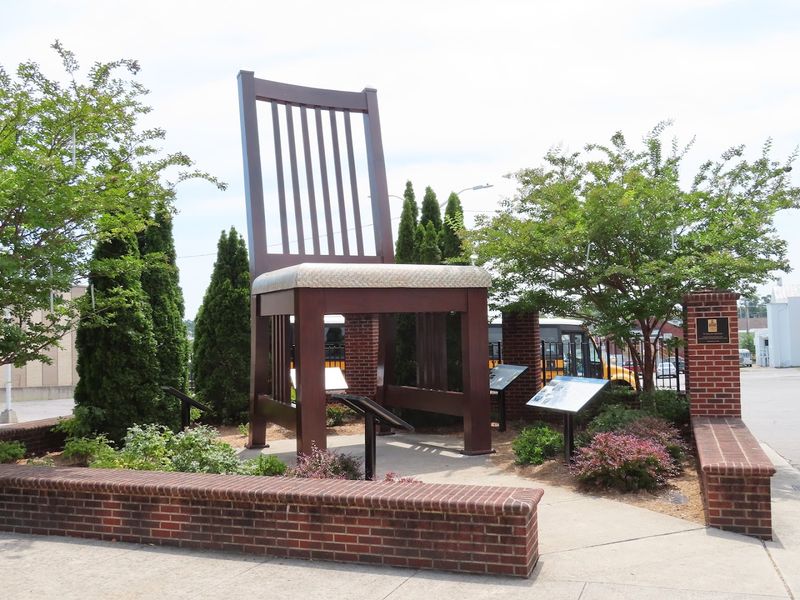 This Virginia town is home to a 2,000-pound chair that honors a ...