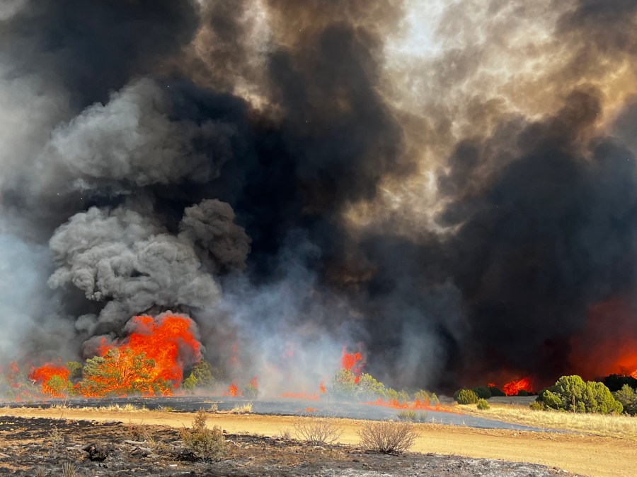 Update: Fire off Highway 115 grows to 4,600 acres, still 0% contained