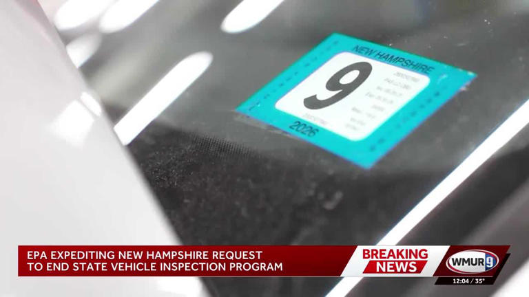 EPA will expedite New Hampshire's request to end vehicle inspection program