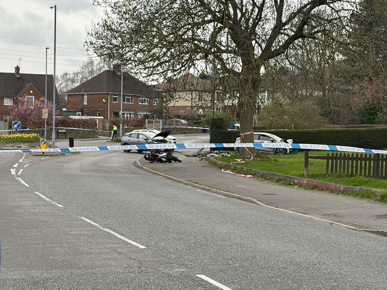 Woman hospitalised with life-changing injuries after crash in Chesterfield