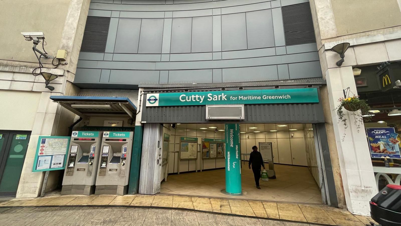 Cutty Sark station reopens after improvement works