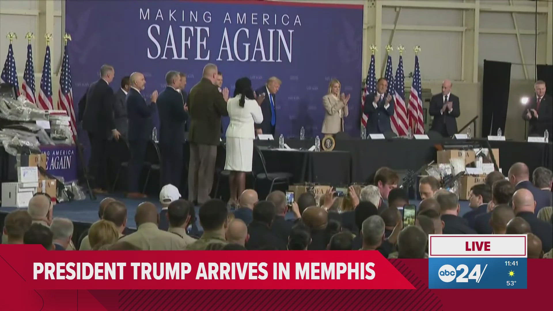 Live coverage: Trump Memphis Safe Task Force roundtable