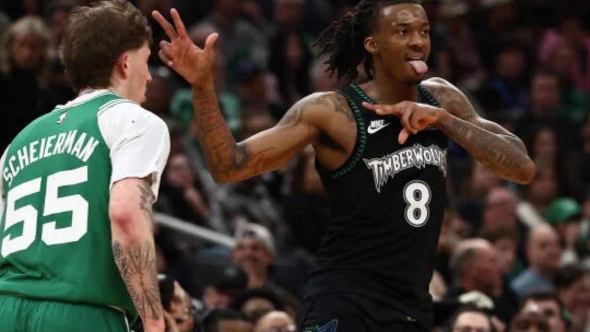 NBA: Bones Hyland leads Timberwolves to first win over Celtics in 18 years