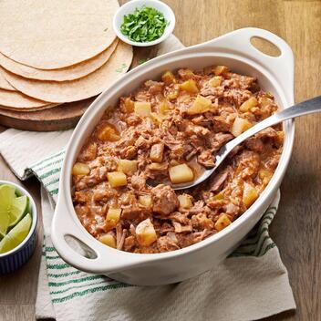 Pressure cooker carne guisada