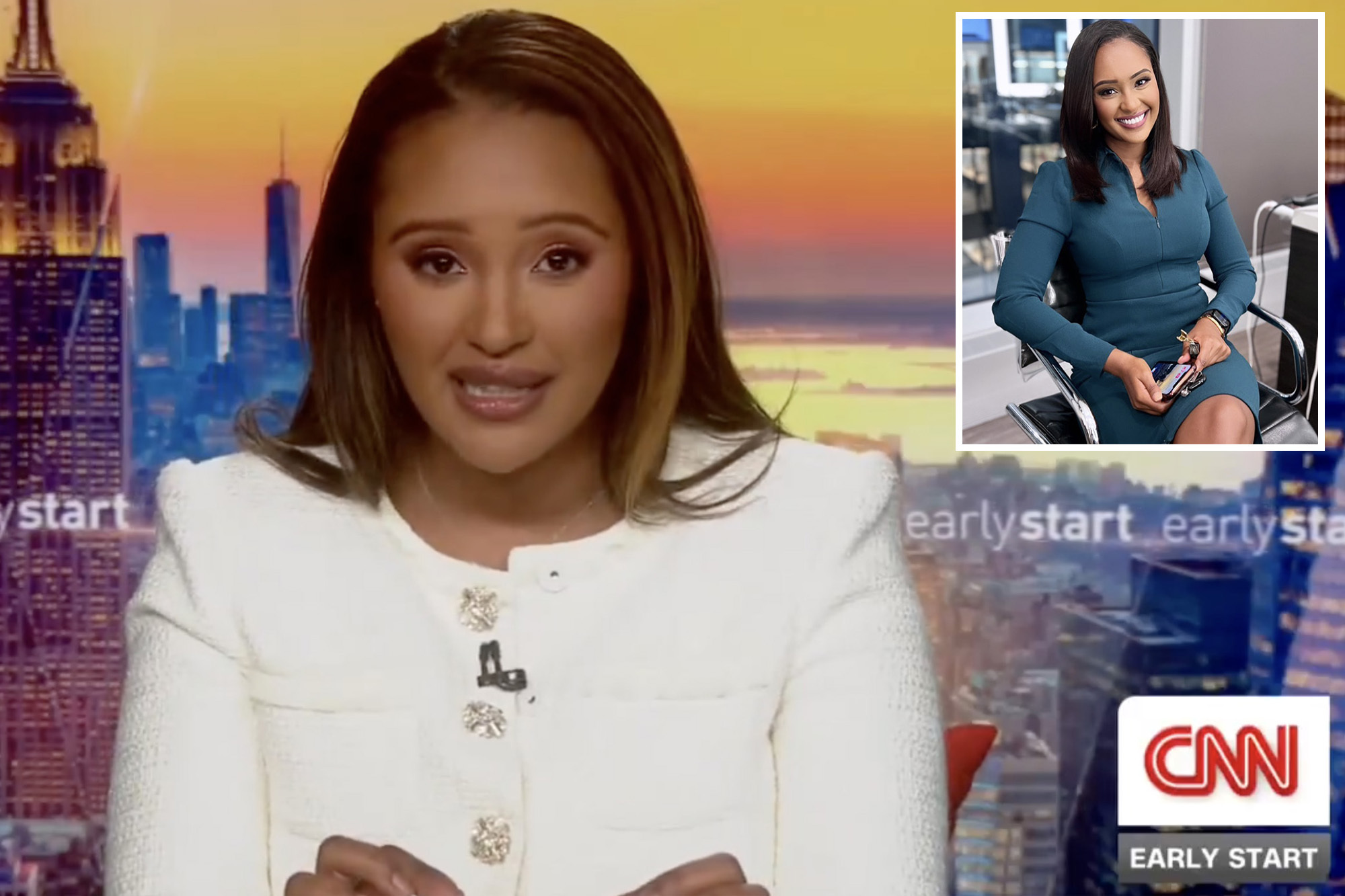 CNN host Rahel Solomon announces she’s leaving the network live on air