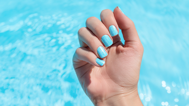 Light blue nail theory: How the shade may indicate relationship status