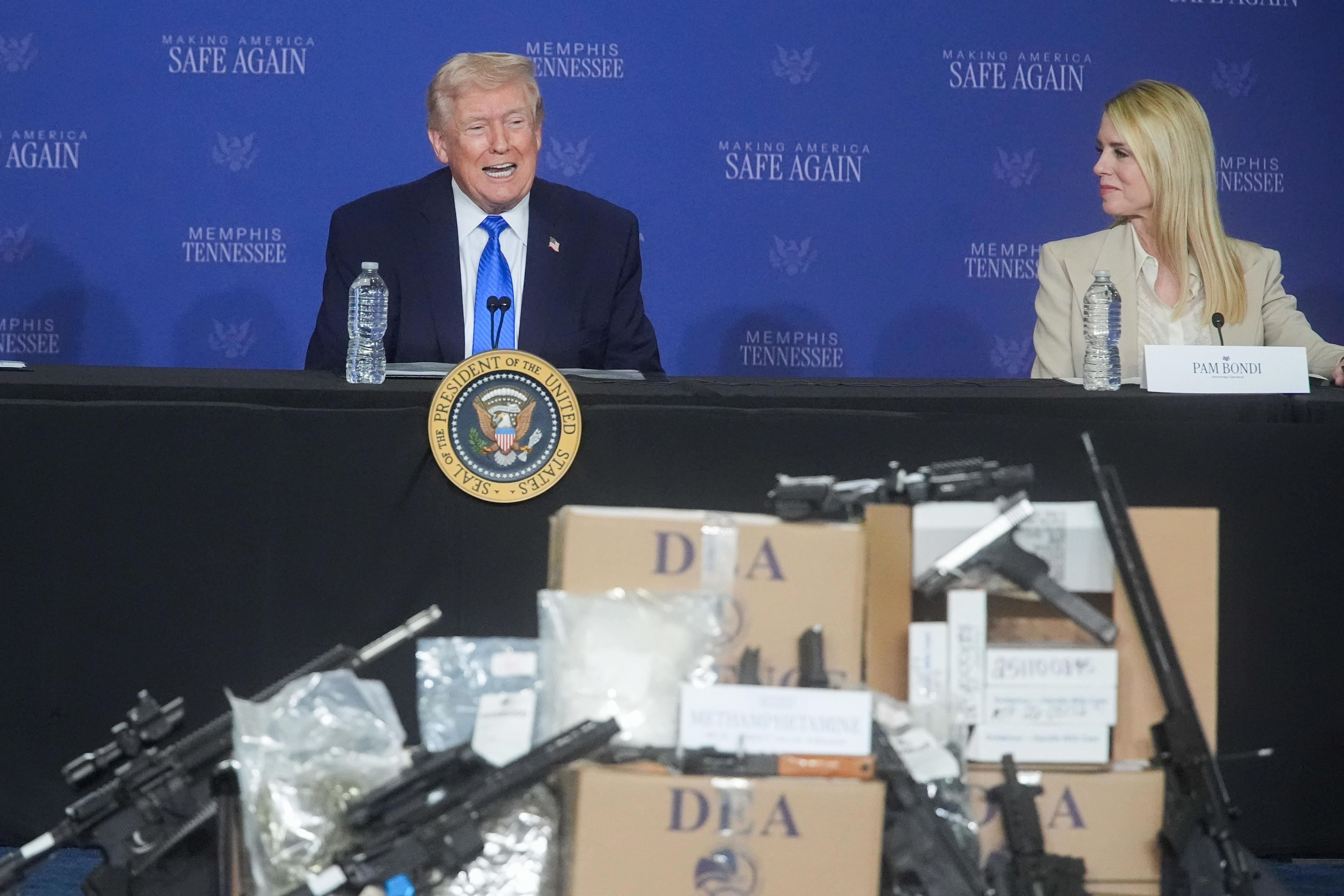Trump visits Graceland after Memphis SAFE Task Force roundtable