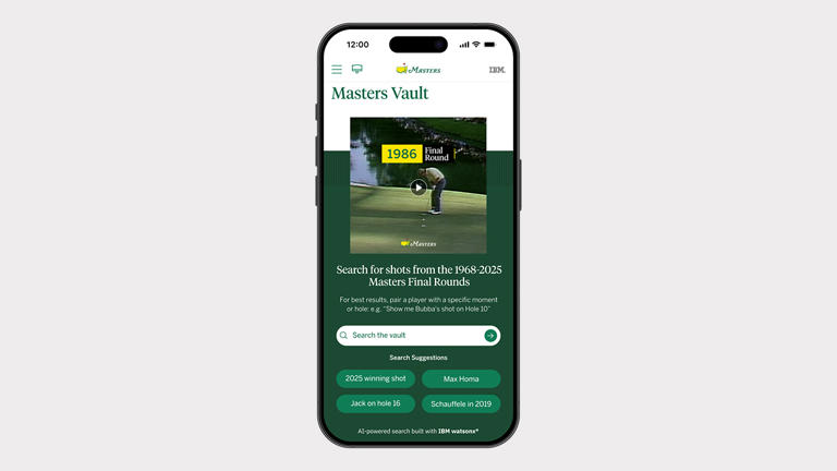 IBM's new AI tool lets Masters fans search over 50 years of tournament ...
