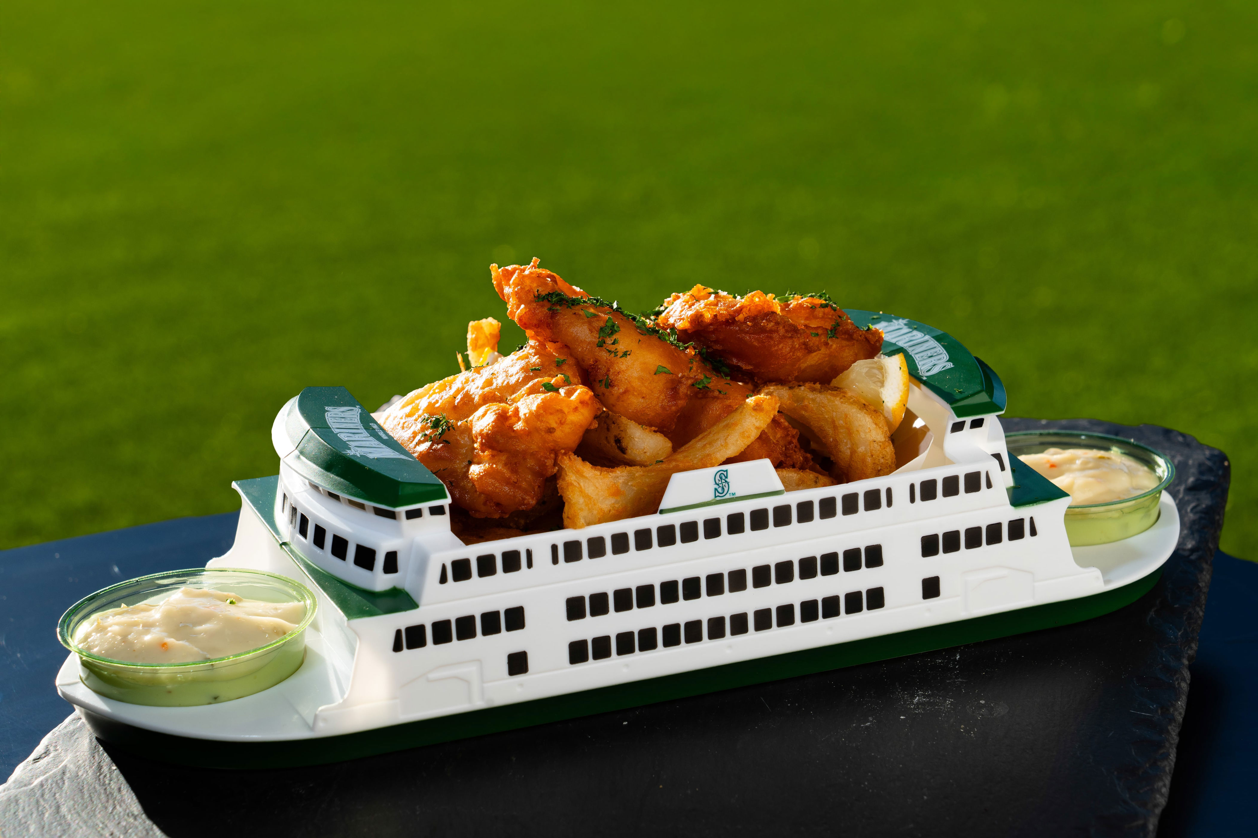 Some Mariners fans listing souvenir Washington ferry boat on eBay