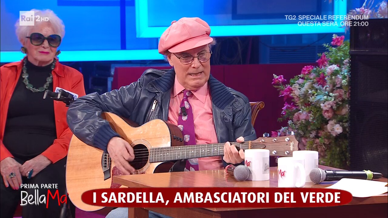 Luca Sardella canta "La compagnia"- BellaMa' 23/03/2026