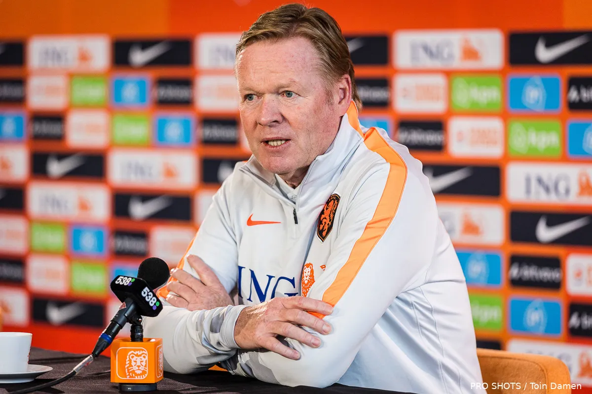 Koeman: "Valente oogt minder fris na een zwaar seizoen bij Feyenoord"