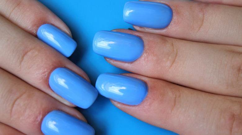 Light blue nail theory: How the shade may indicate relationship status