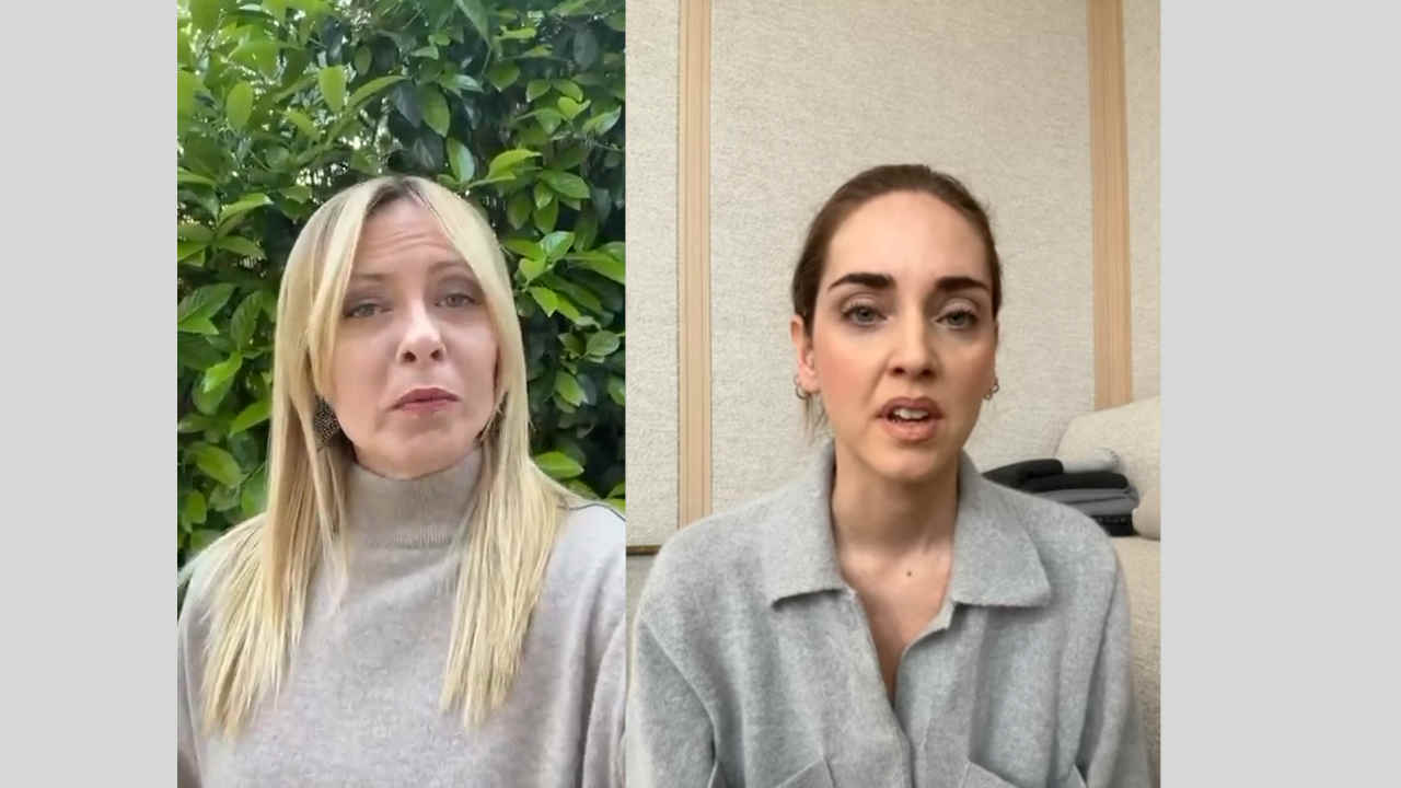 Giorgia Meloni in grigio come la Ferragni dopo il referendum: il web ...