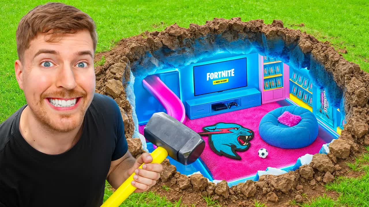 I secretly stayed in MrBeast’s house... here’s what happened