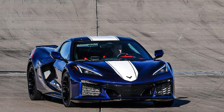 The 2027 Corvette Grand Sport shows up at Sebring—and it’s not subtle