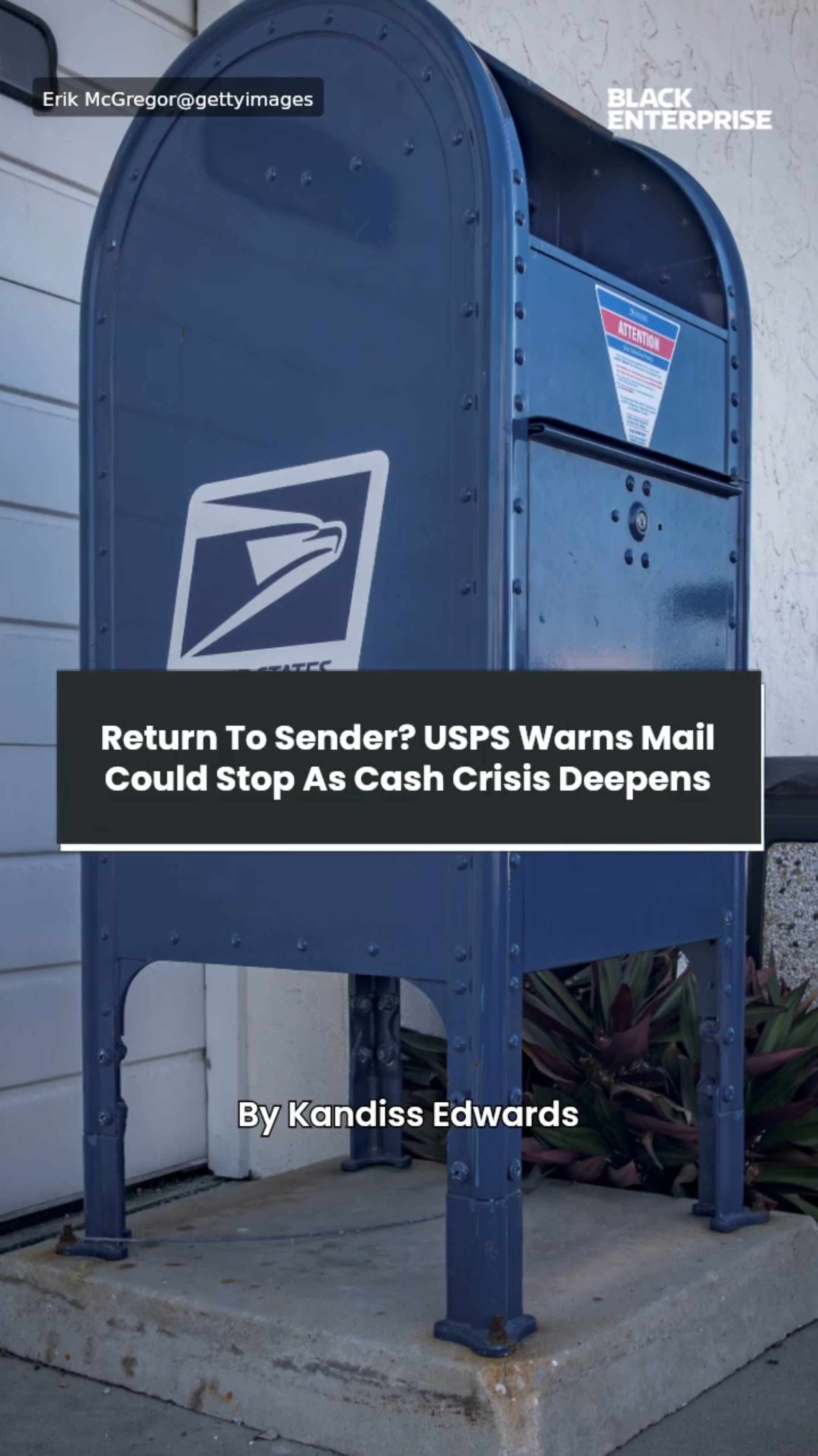 Return to sender? USPS warns mail could stop as cash crisis deepens