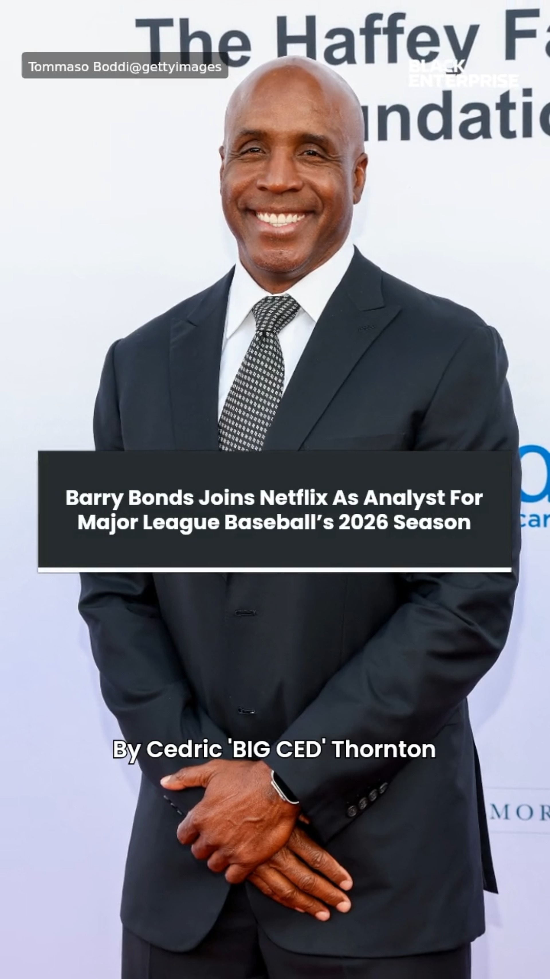 Barry Bonds joins Netflix as analyst for Major League Baseball's 2026 ...