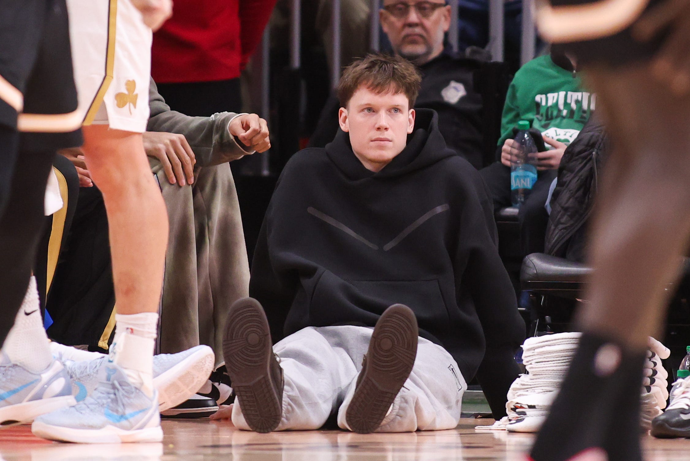 Max Shulga became the first Celtics player to accomplish this feat