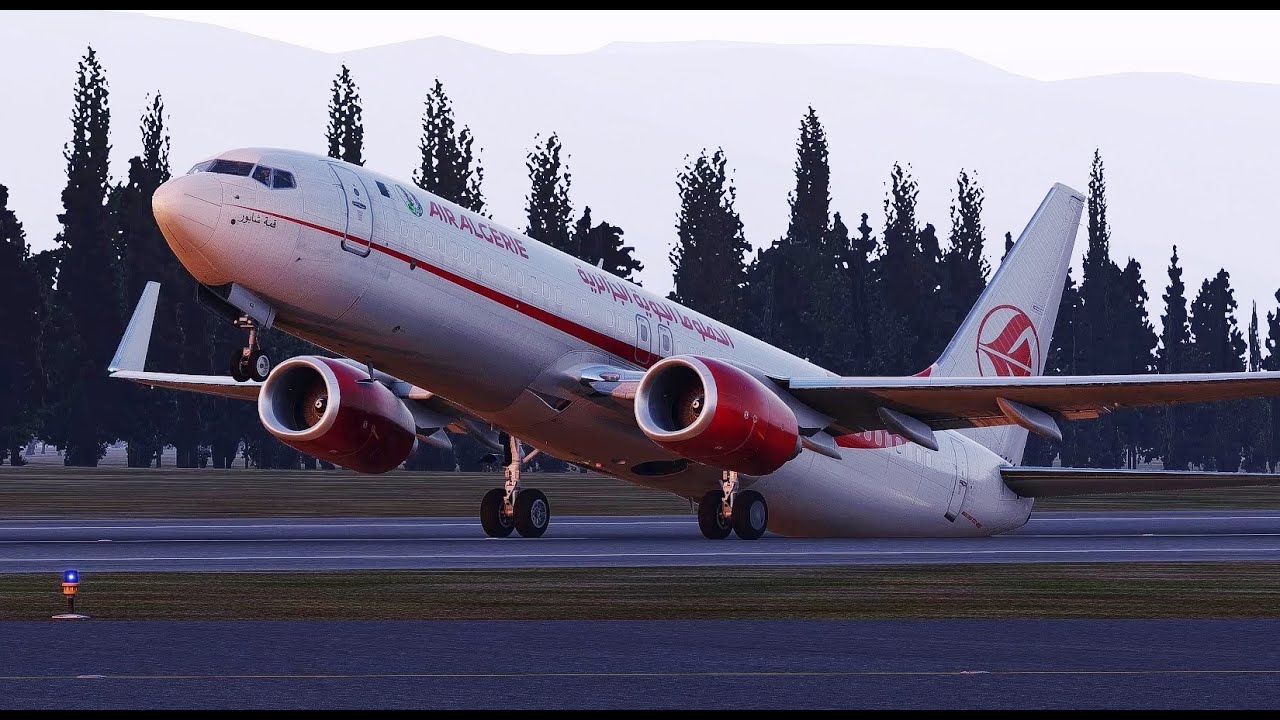 Boeing 737 sorprende a los pilotos al despegar - Vuelo 1208 de Air Algerie