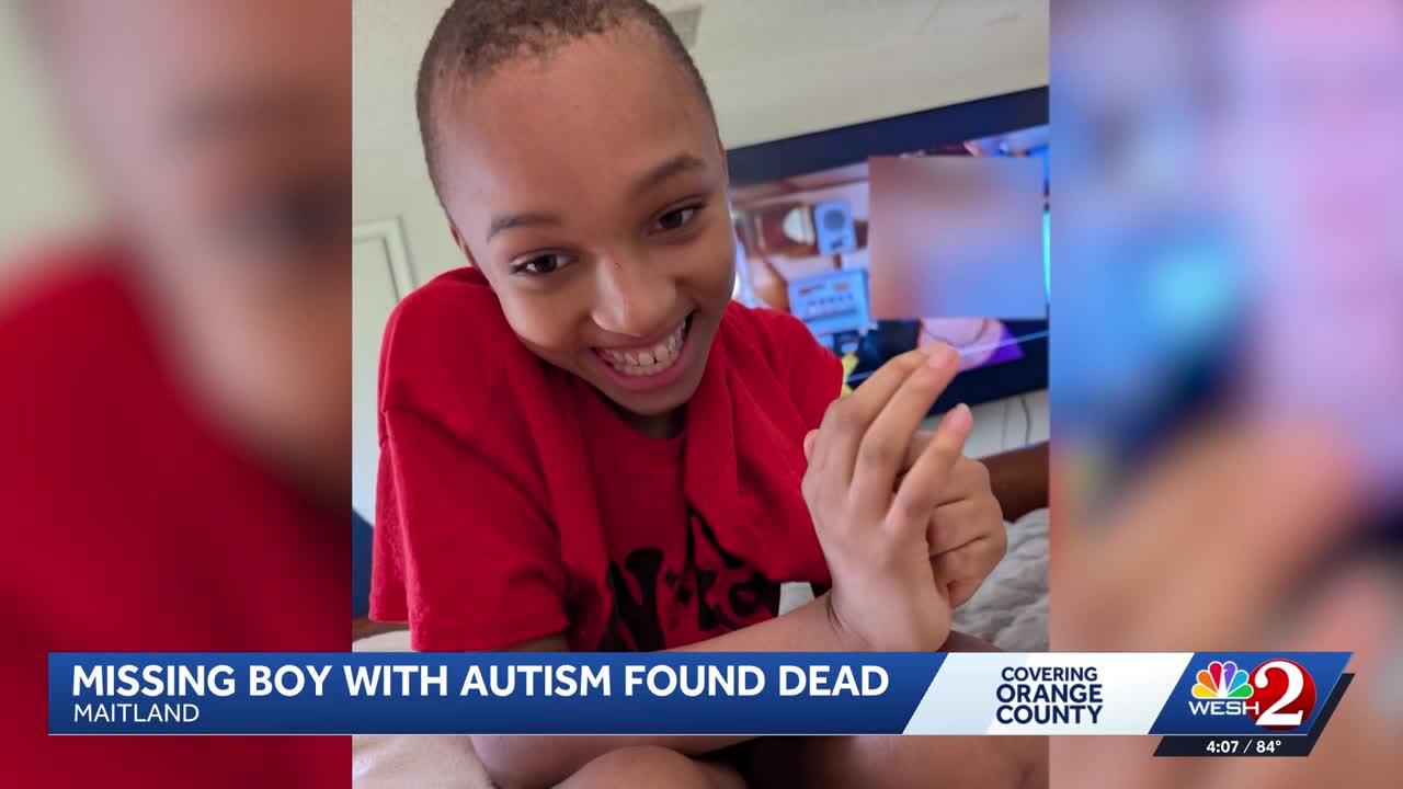 Missing boy with autism found dead in Maitland lake