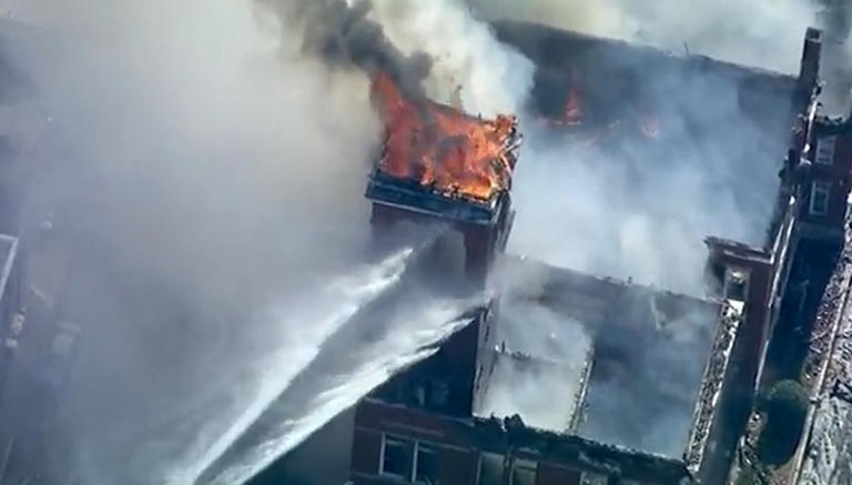 Video: Floyd County Historic Courthouse in downtown Rome fully engulfed ...