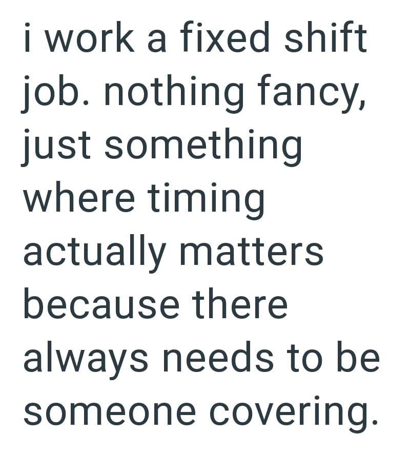 Evening shift employee constantly arrives to work 15 minutes late at 5: ...