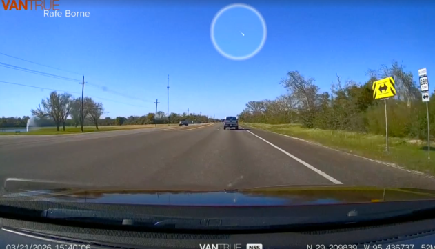 Meteorite impact tracked by radar after fireball shakes Houston area ...