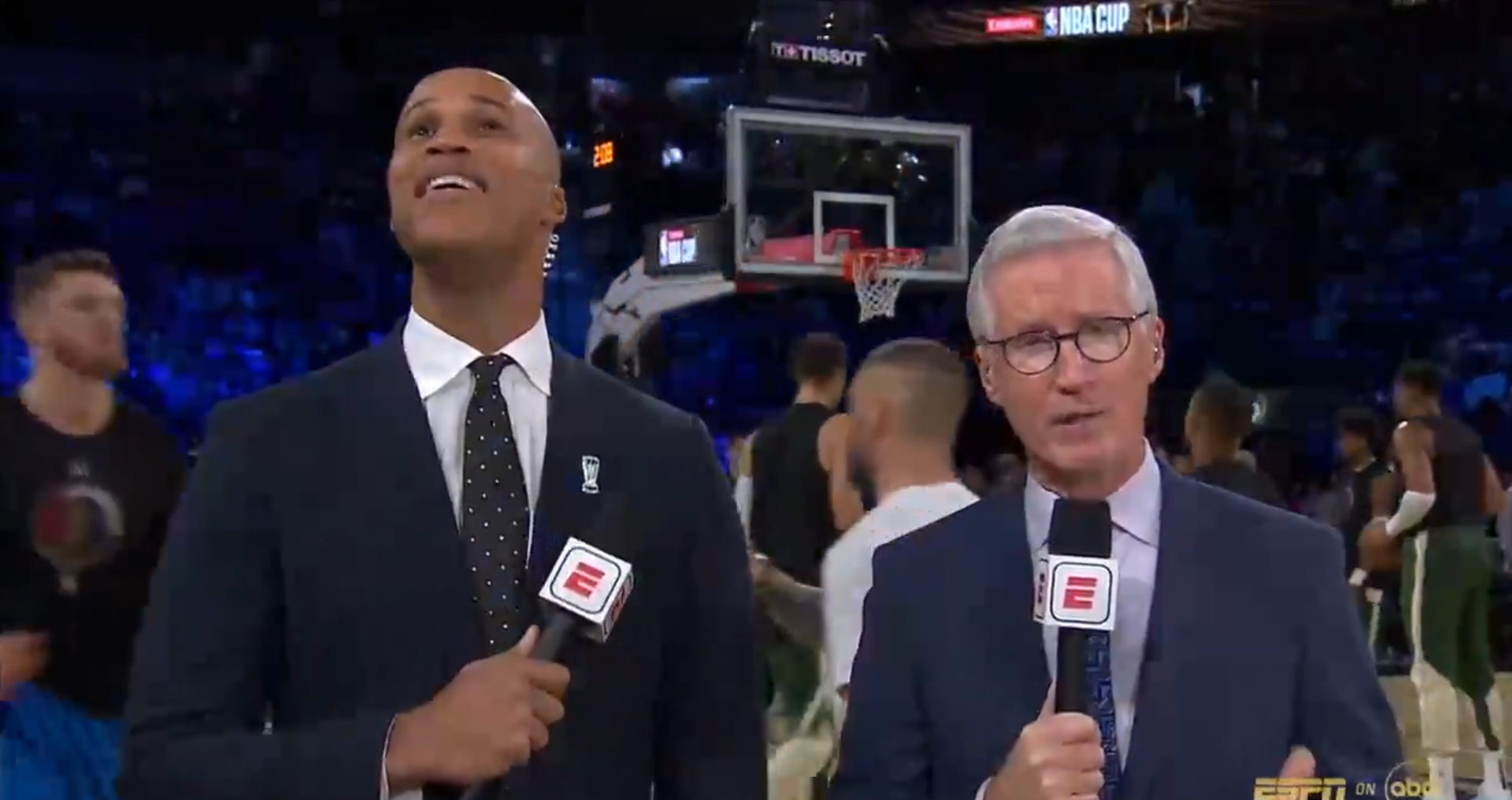 ESPN NBA analyst heaps praise on ESPN announcer