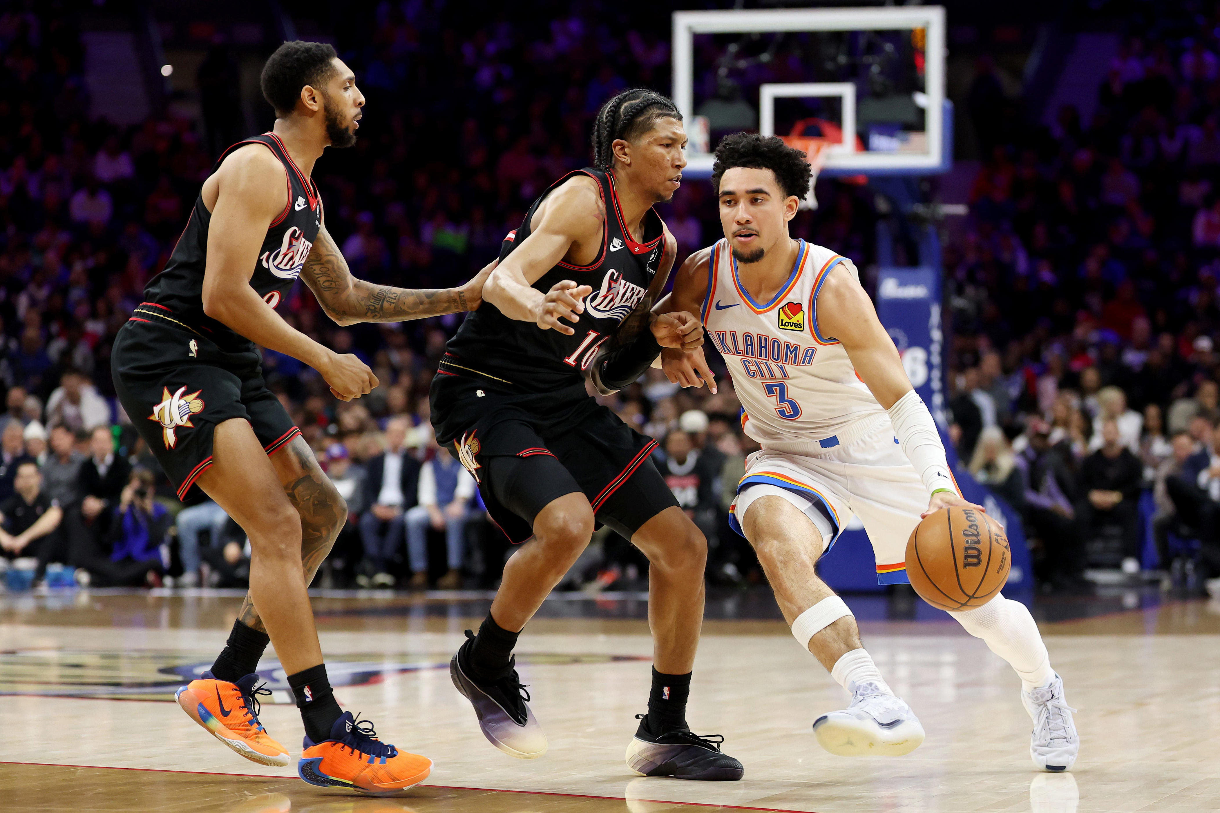 Thunder vs 76ers highlights: Jared McCain, OKC extend win streak to 12 ...