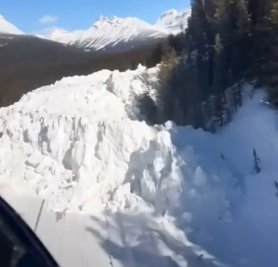 Massive avalanche closes Alberta’s Icefields Parkway until at least ...