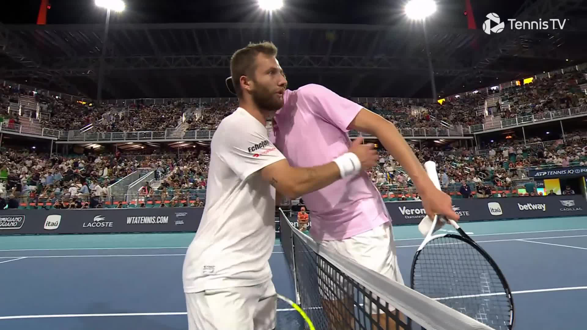 Jannik Sinner defeats Corentin Moutet in Miami | Match highlights