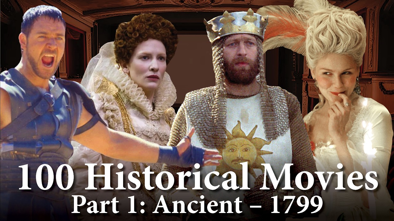 Traveling through time with 100 historical movies | Part 1: Ancient - 1799