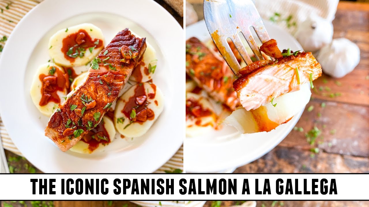 Salmon a la gallega recipe: Traditional Spanish salmon with potatoes ...