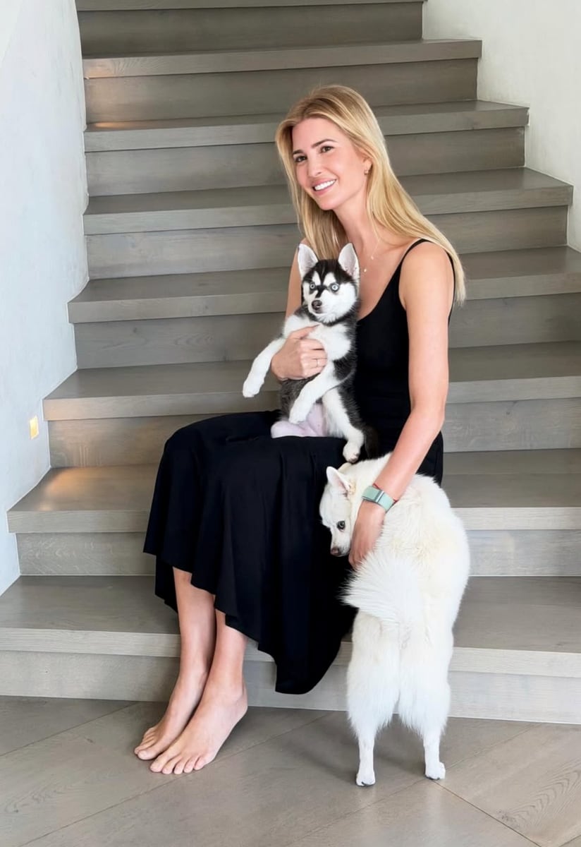 Ivanka Trump rocks denim mini dress at her youngest son’s birthday party