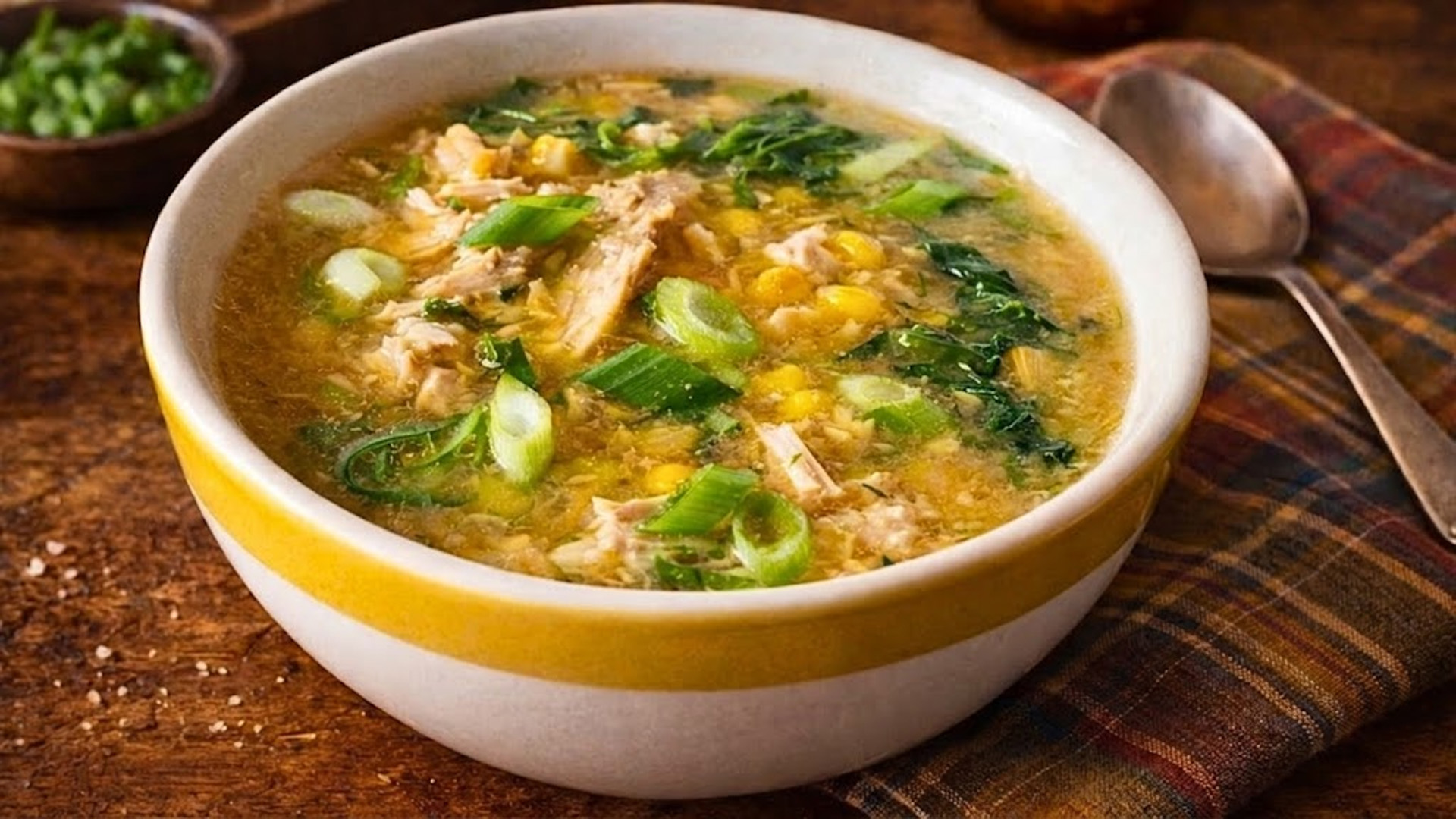 Authentic homemade chicken and sweetcorn soup tutorial
