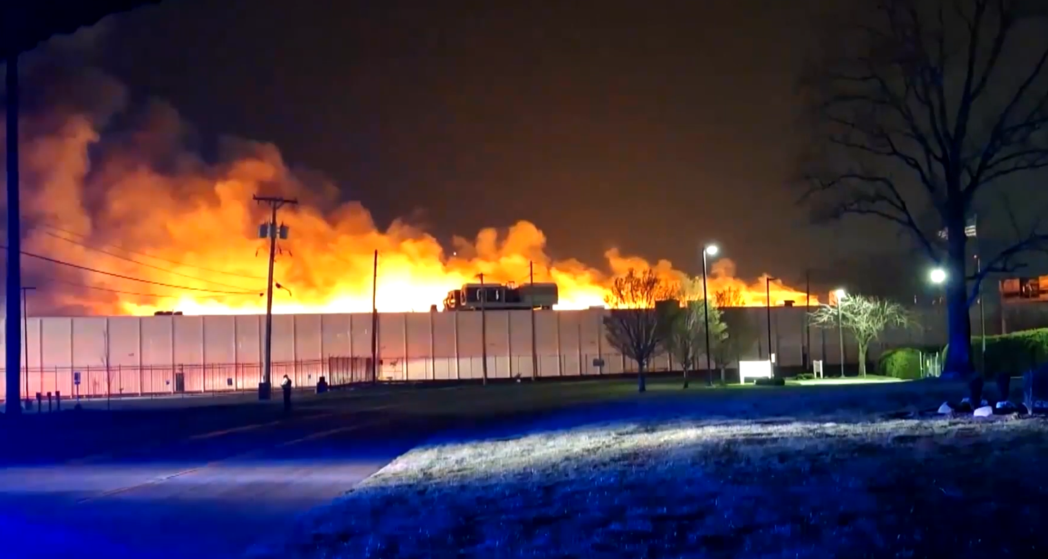 Fuyao fire: Crews continue to monitor massive fire at glass plant in ...