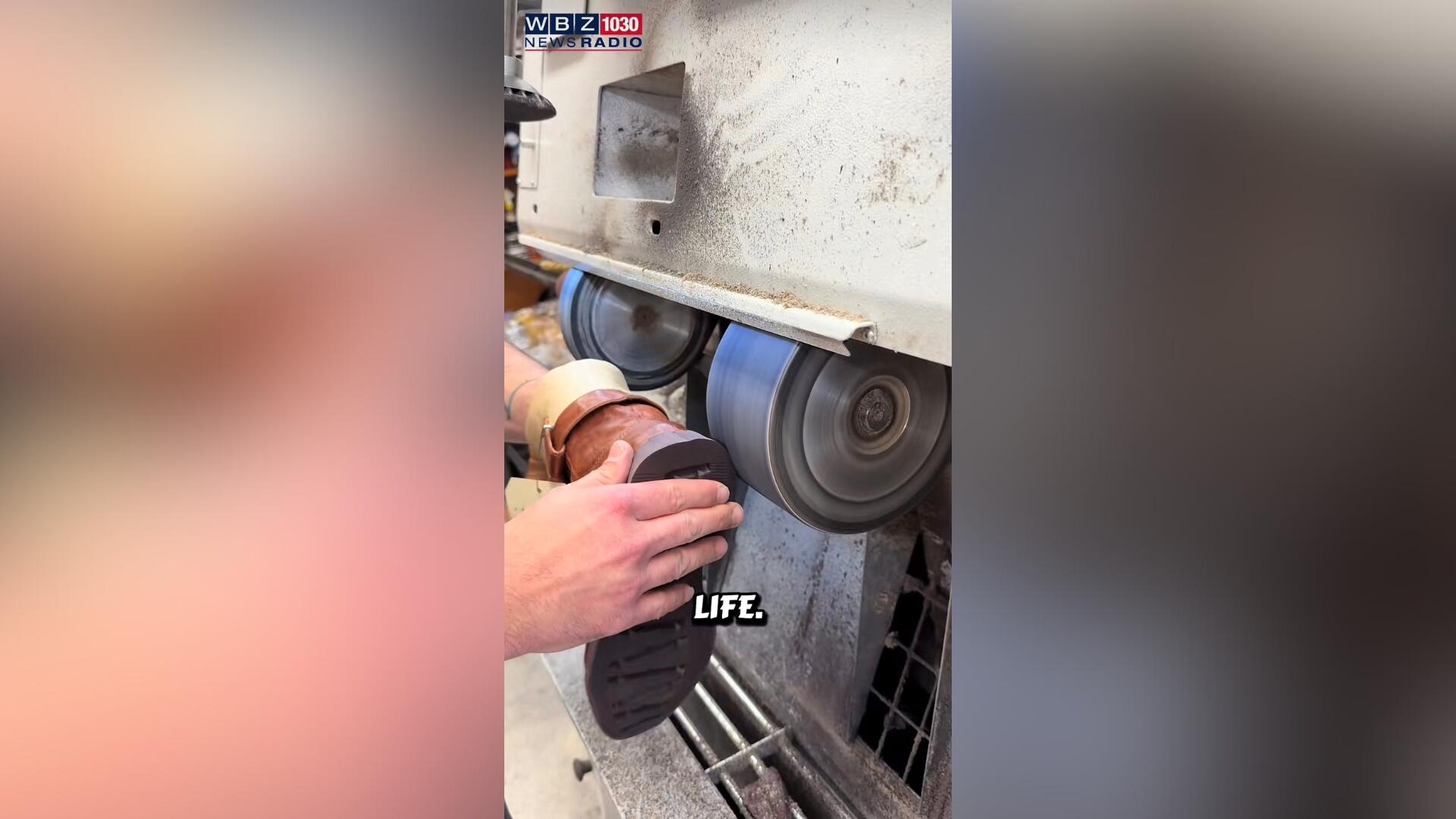 Watch: WBZ NewsRadio's Emma Friedman checks out Jimmy's Shoe Repair