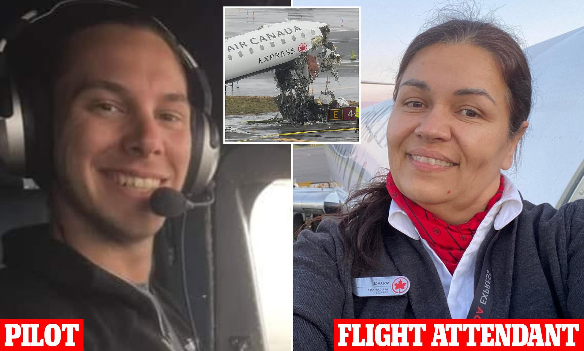 Flight attendant hurled 330ft from plane crash who survived, as tragic ...